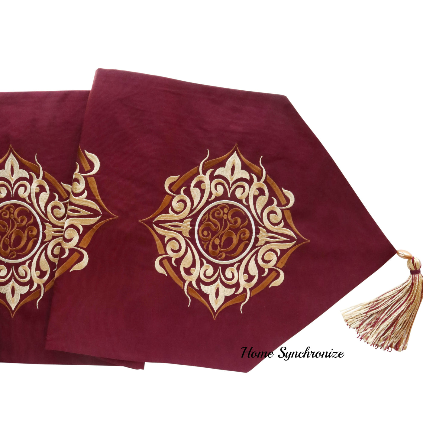Ramadan 3 piece Table Runner and Pillow Set — Home Synchronize